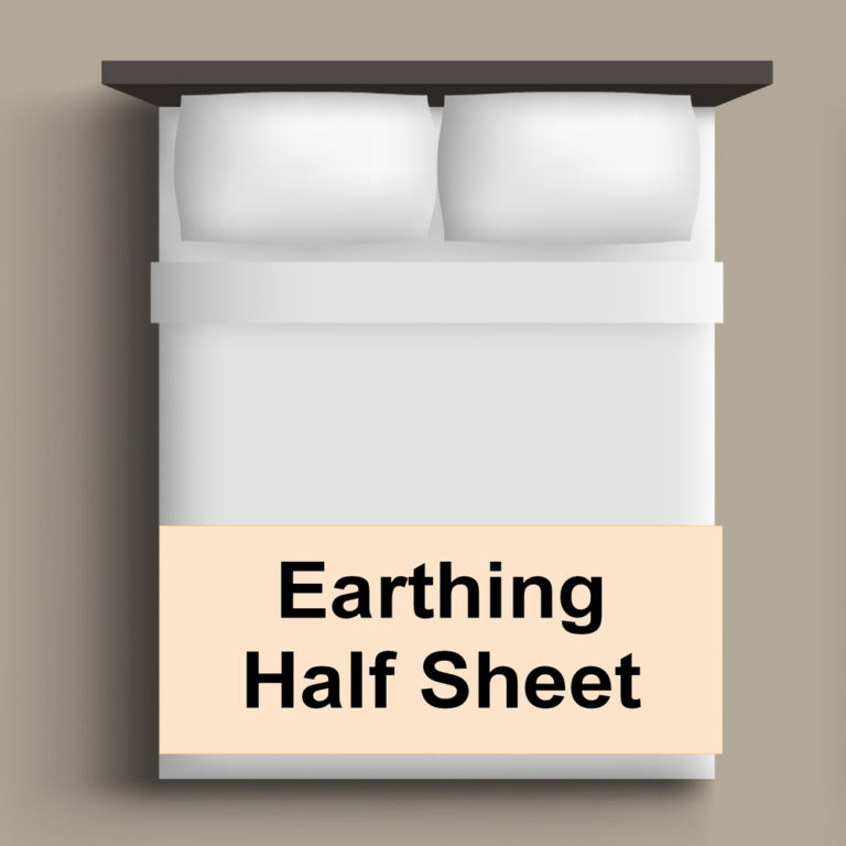 Earthing Half Sheet | Organic Cotton | Grounding Bed Sheet UK