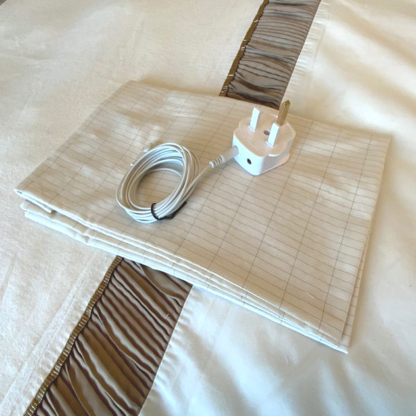 Earthing Half Sheet | Organic Cotton | Grounding Bed Sheet UK